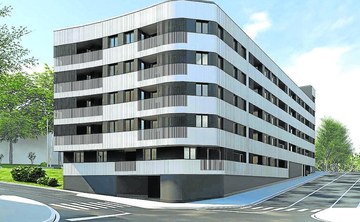 Impulsan la rehabilitación del centro degradado de Algorta con 64 VPO | El Correo